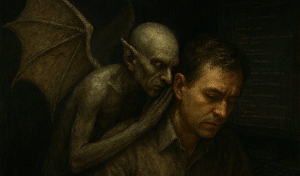 The Whispering Demon in the Machine - by Greg Scaduto