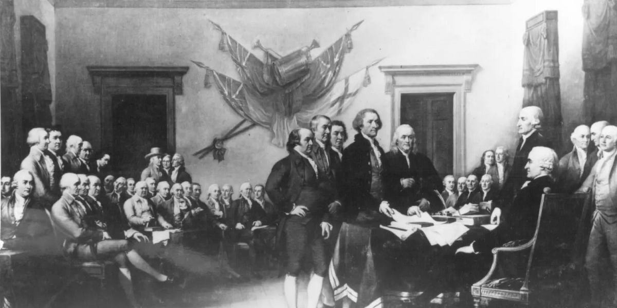 The philosophy behind the Declaration of Independence