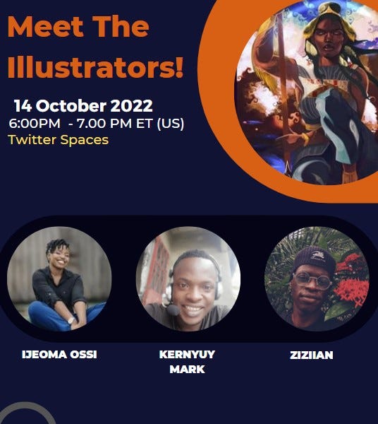 Meet the Illustrators - Mythological Africans