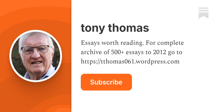 tony thomas | Substack