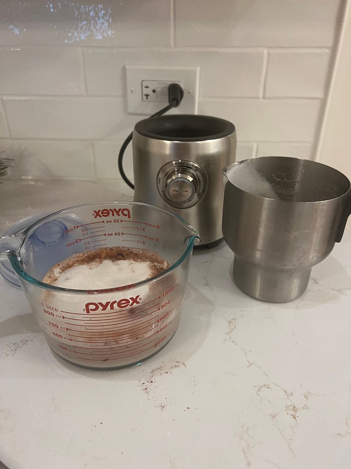 Holiday Give Away, Chai Hot Chocolate, & "Life Timelines"