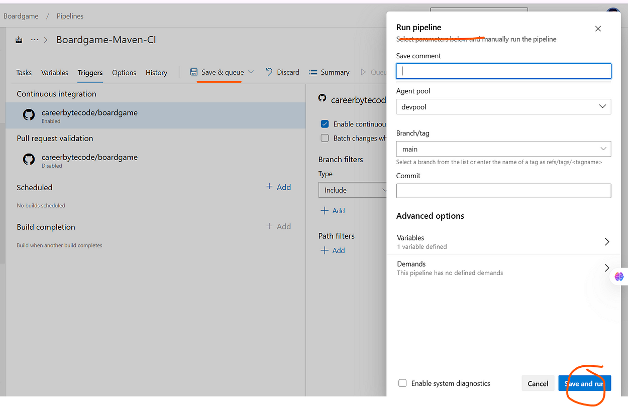 Secure CI/CD Pipeline with Trivy, SonarQube, and Azure DevOps