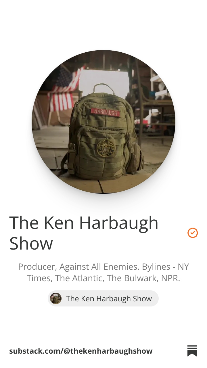 The Ken Harbaugh Show | Substack