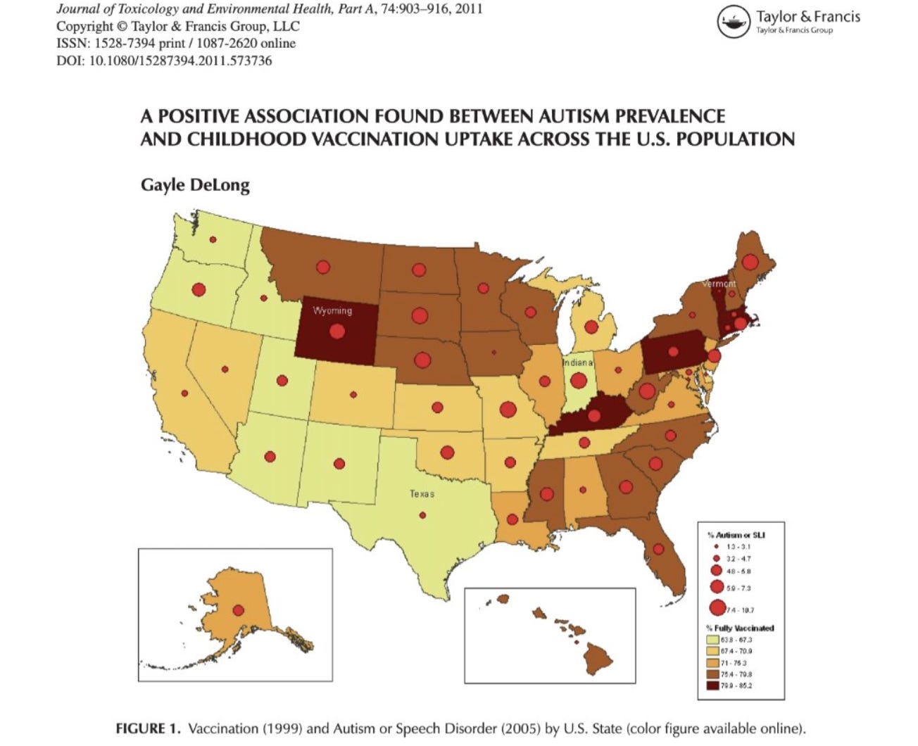 NEW STUDY: Infant Vaccine Intensity Strongly Predicts Autism Rates ...