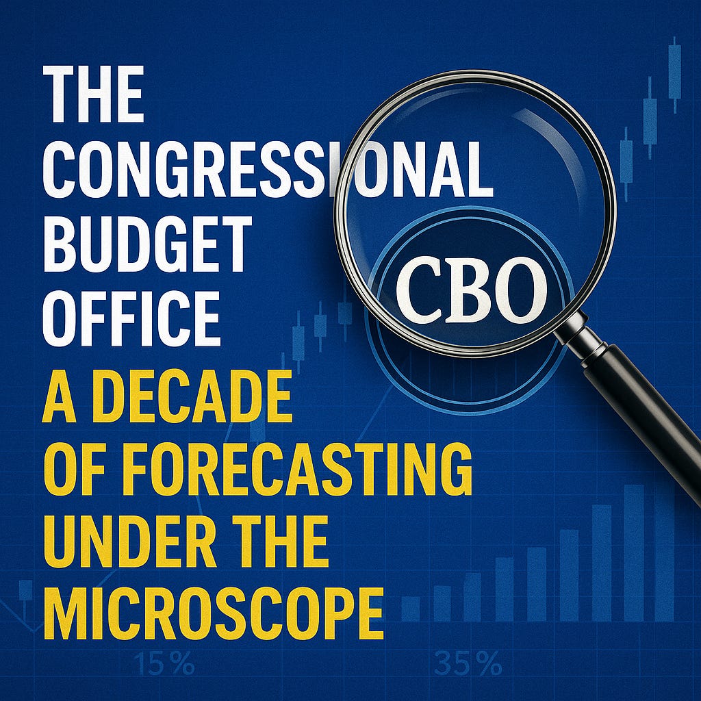 The Congressional Budget Office: A Decade of Forecasting Under the ...