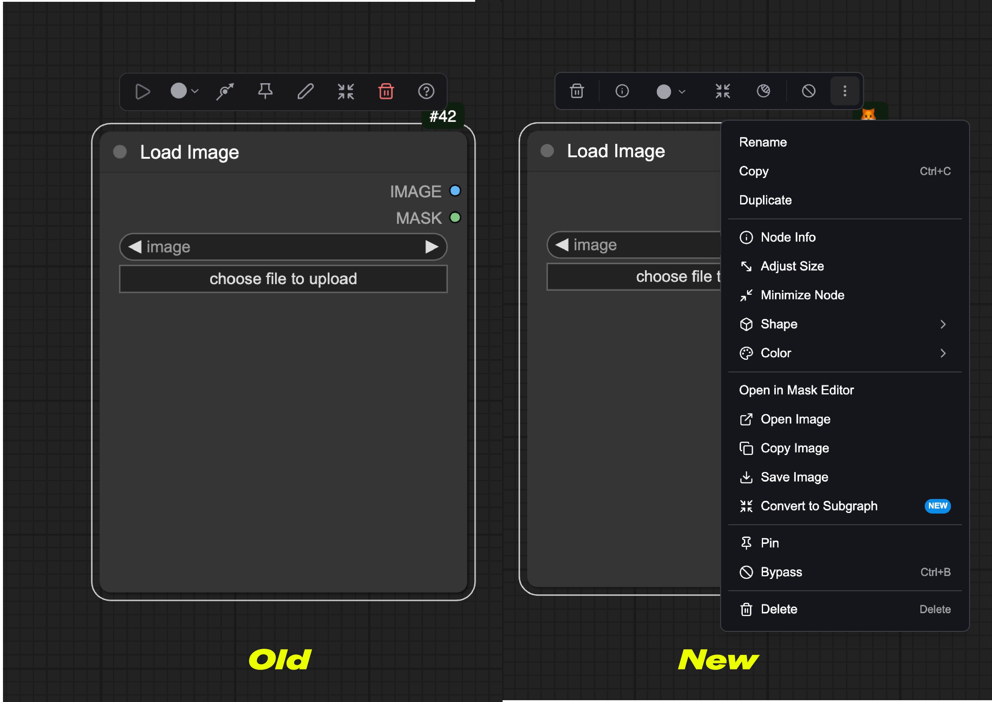 ComfyUI 0.3.63: Subgraph Publishing, Selection Toolbox Redesign