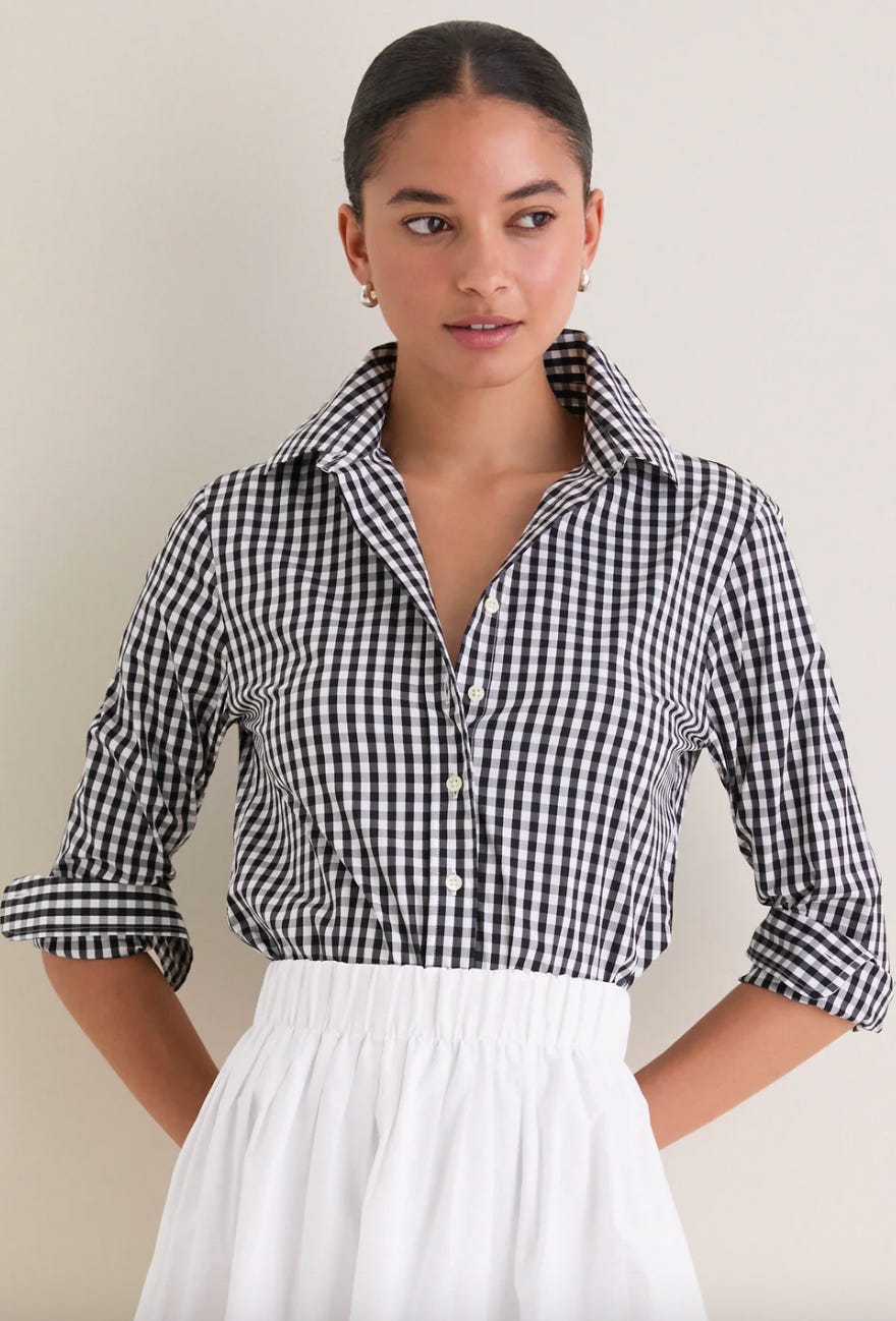 Gingham everywhere you look - by Kim France