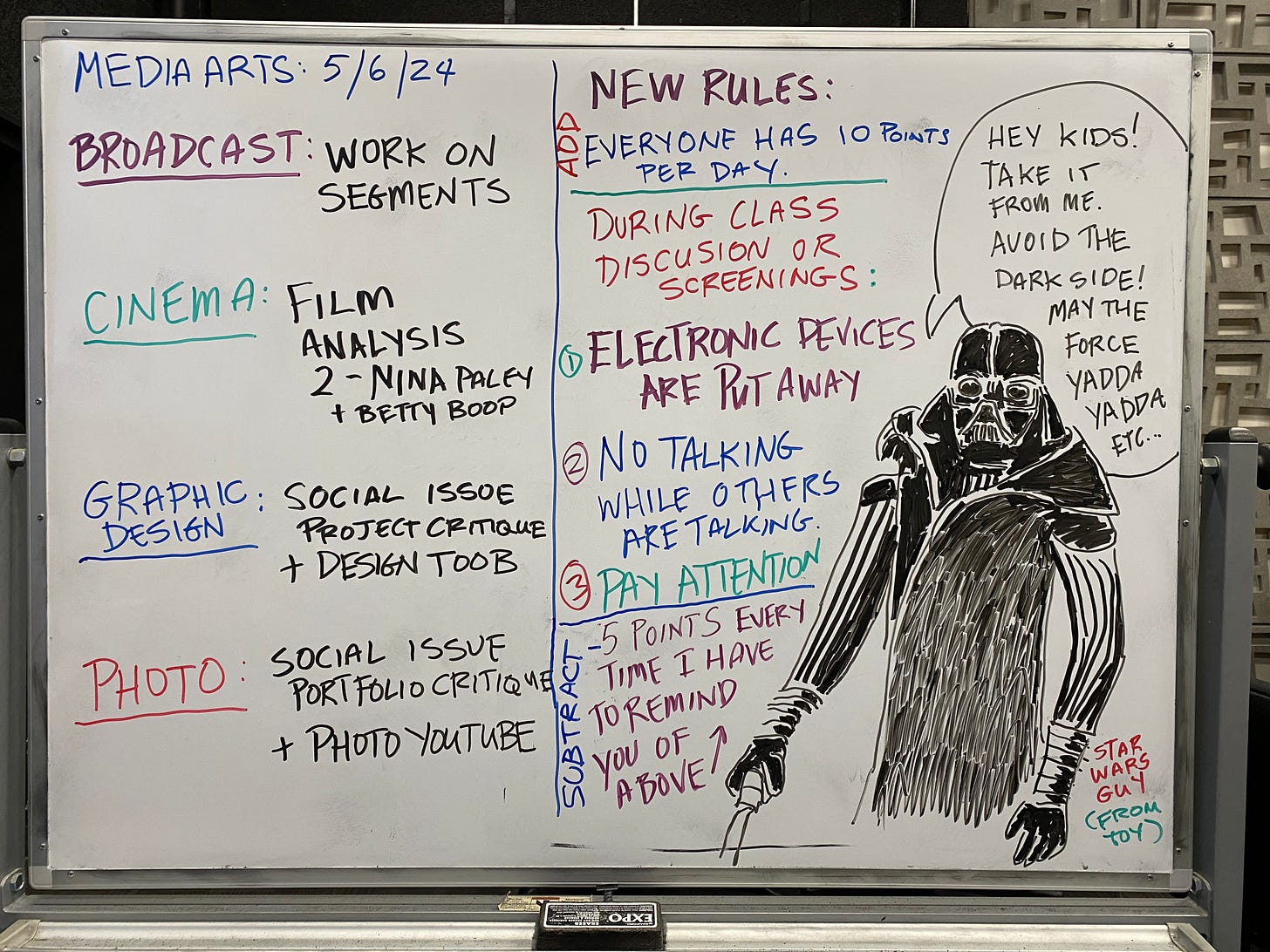 whiteboard rules