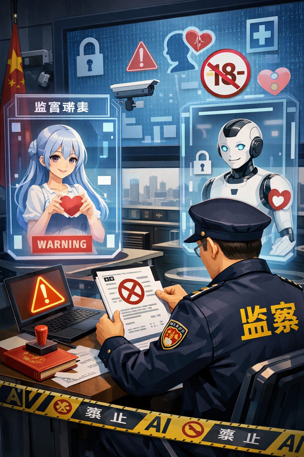What's in China's first drafts rules to regulate AI companion addiction?