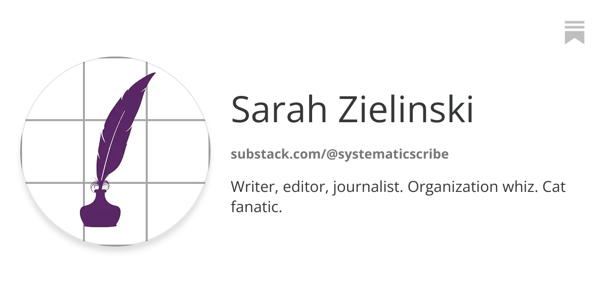 Sarah Zielinski | Substack