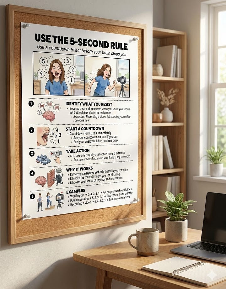 ⭐️ The 5-Second Rule (Revisited) - by Derek Franklin