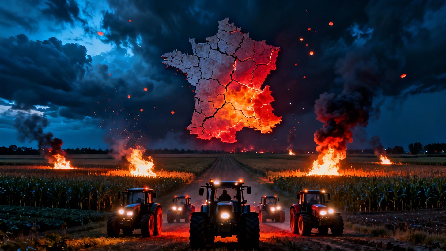 Carte des nombreux blocages agricoles : l’outil indispensable pour ...