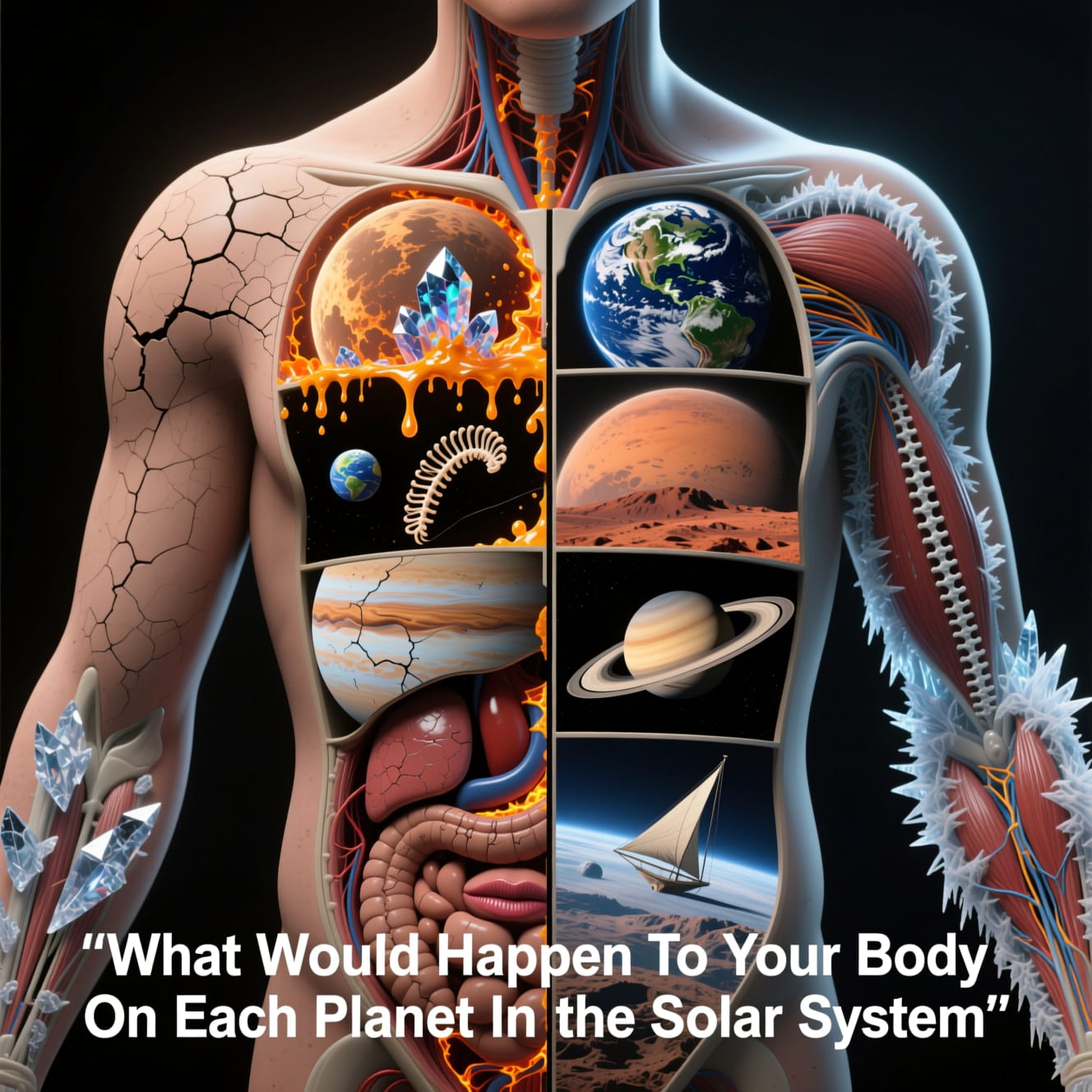 What Would Happen To Your Body On Each Planet In The Solar System