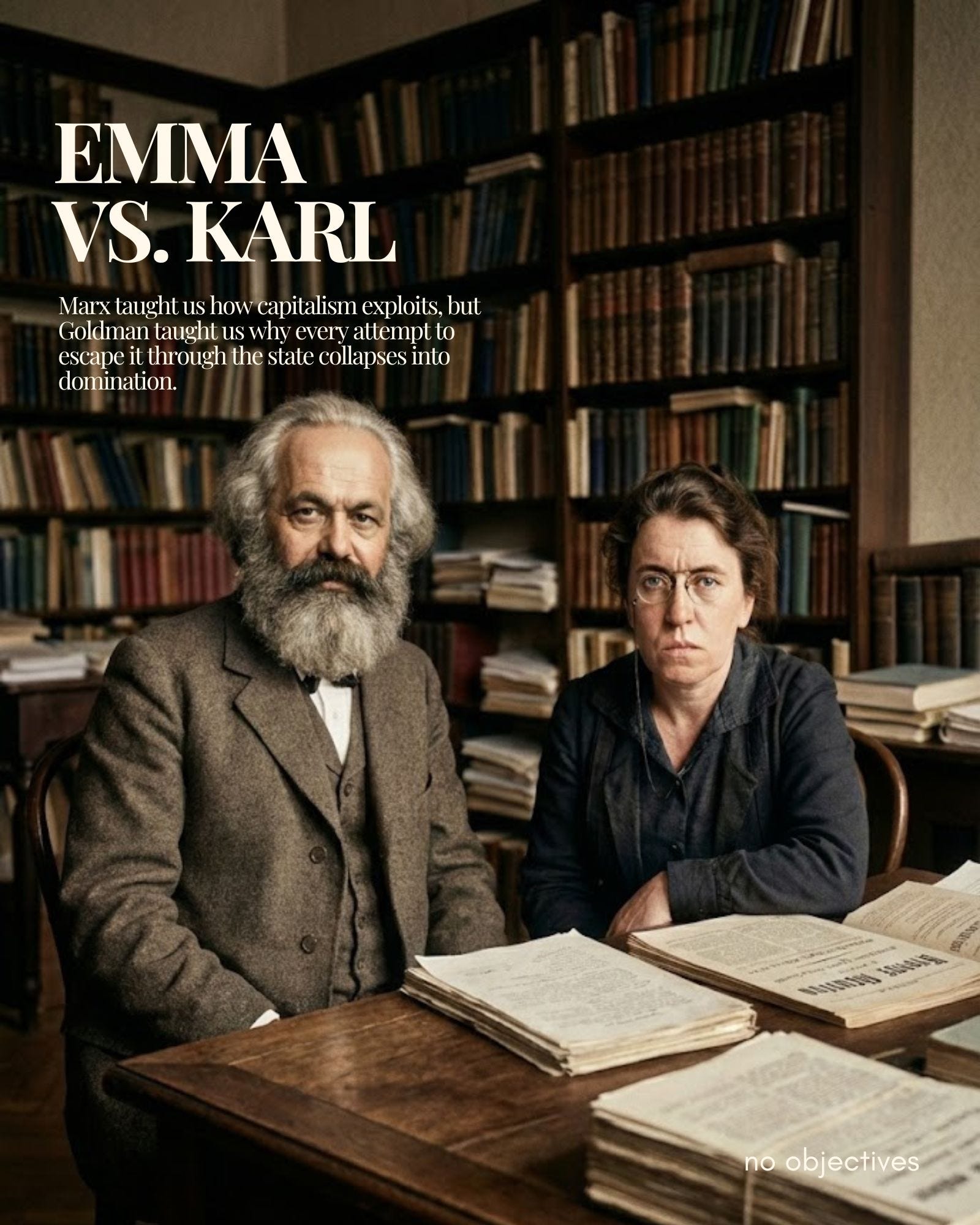 Emma vs. Karl - The Minority Report Publication