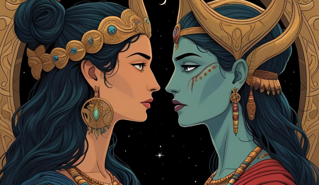 Inanna: Shedding the Masks - by Lisa Marie Rankin