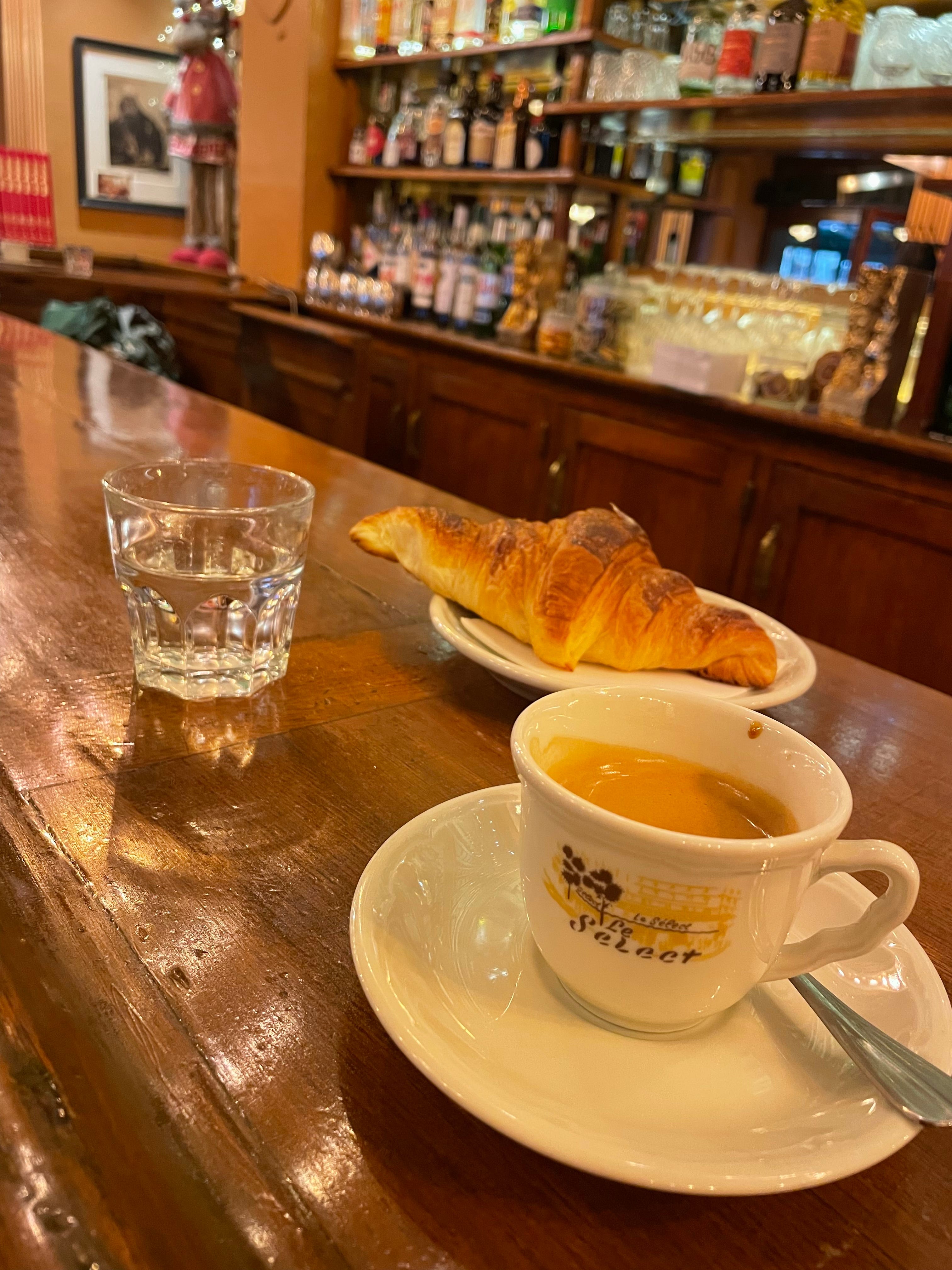 "Le Petit Déjeuner," the French breakfast