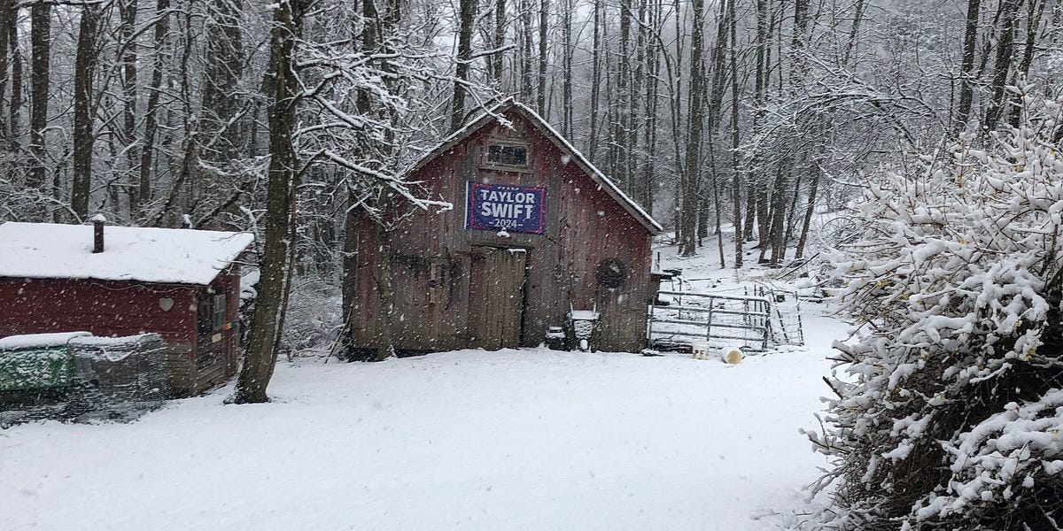 A Spring Snow Day on the Farm - by Jenna Woginrich