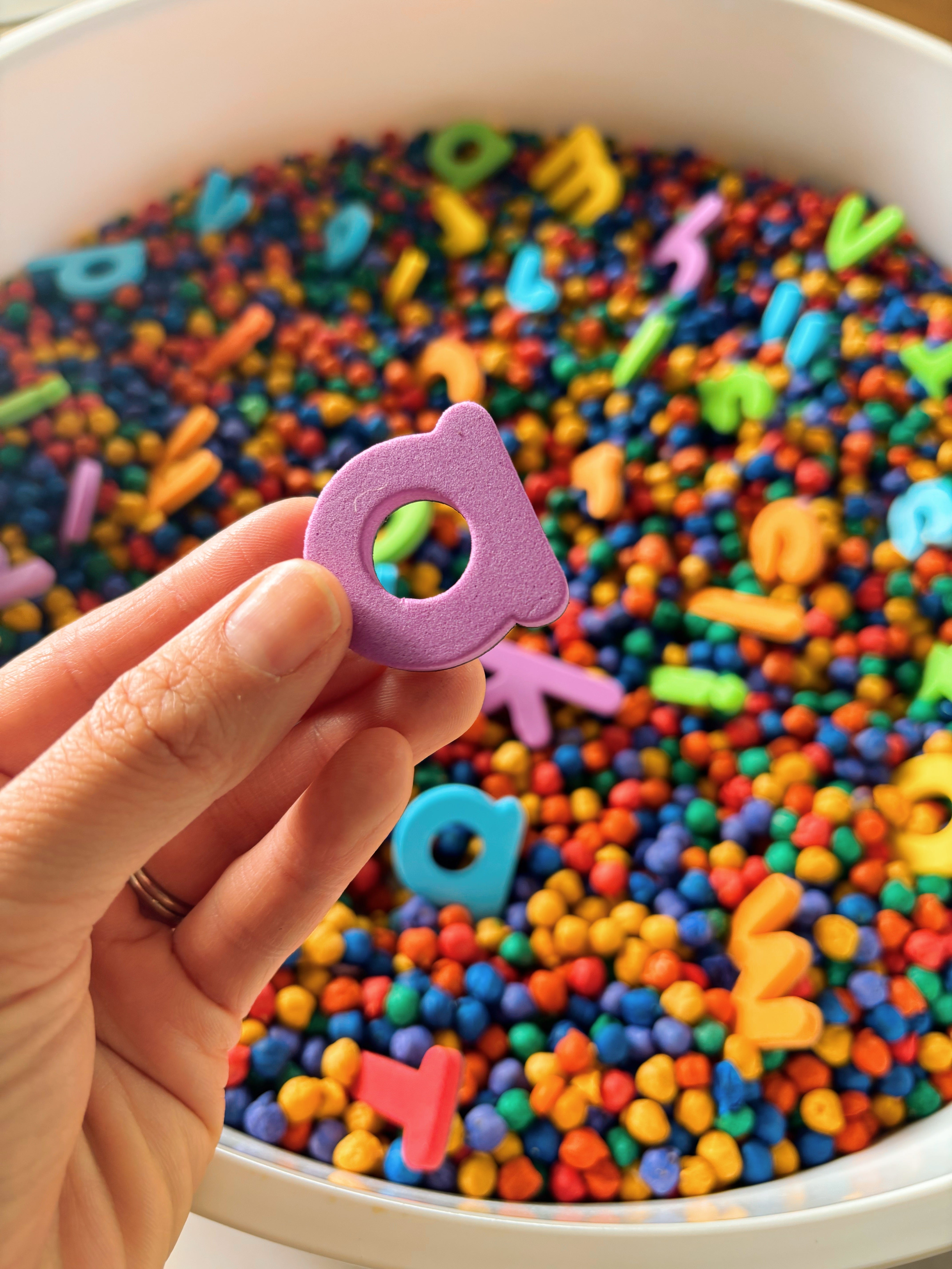 Magnetic Letter Match - by Wendy | Ohhappyplayday
