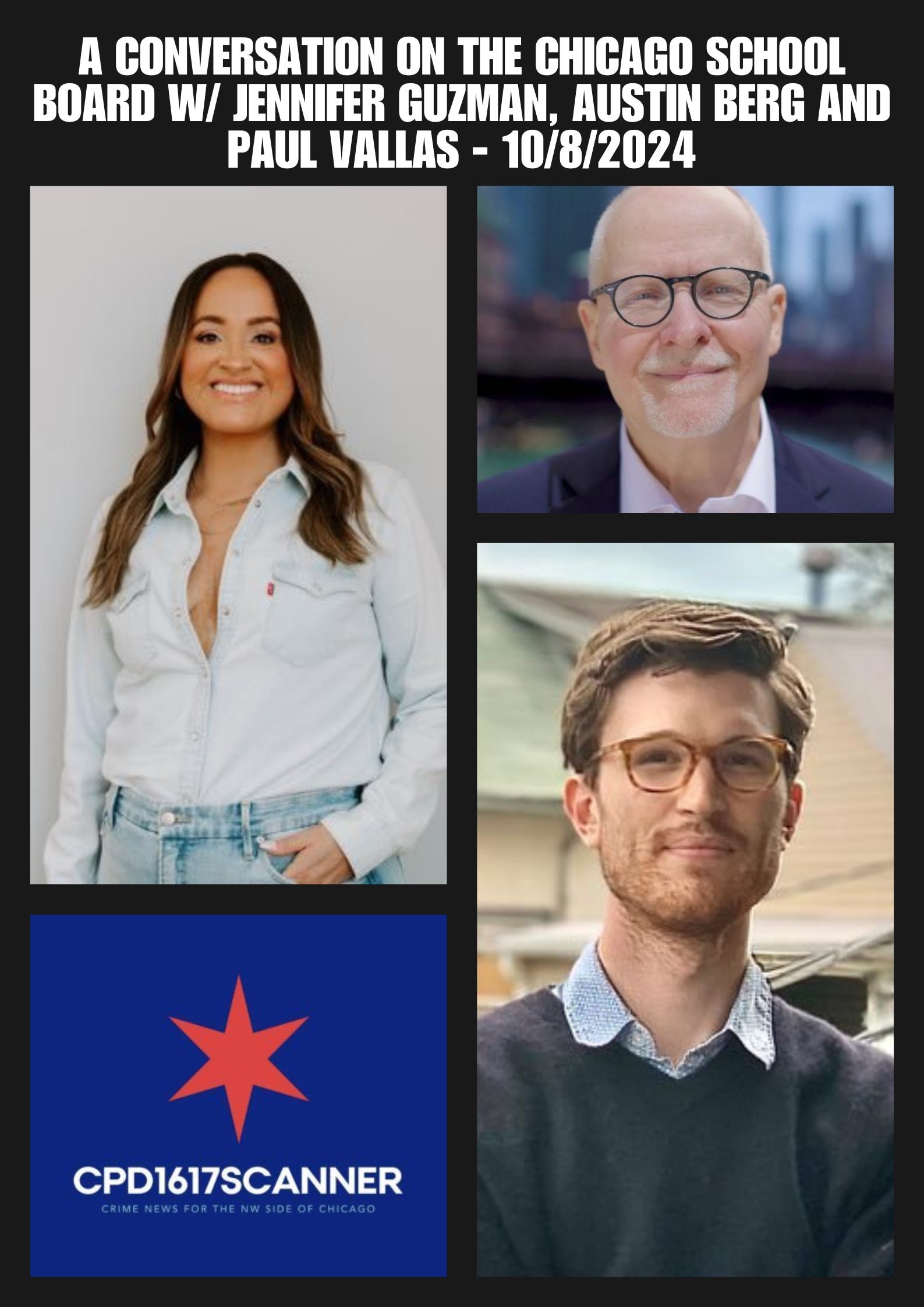 A Conversation On The Chicago School Board with Jennifer Guzman, Austin ...