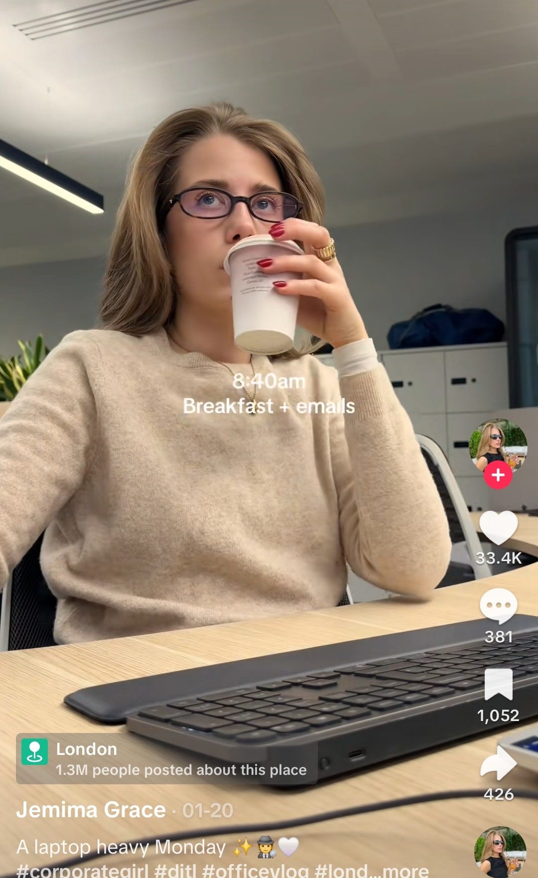 Why I can't stop watching TikTok influencer Jemima Grace