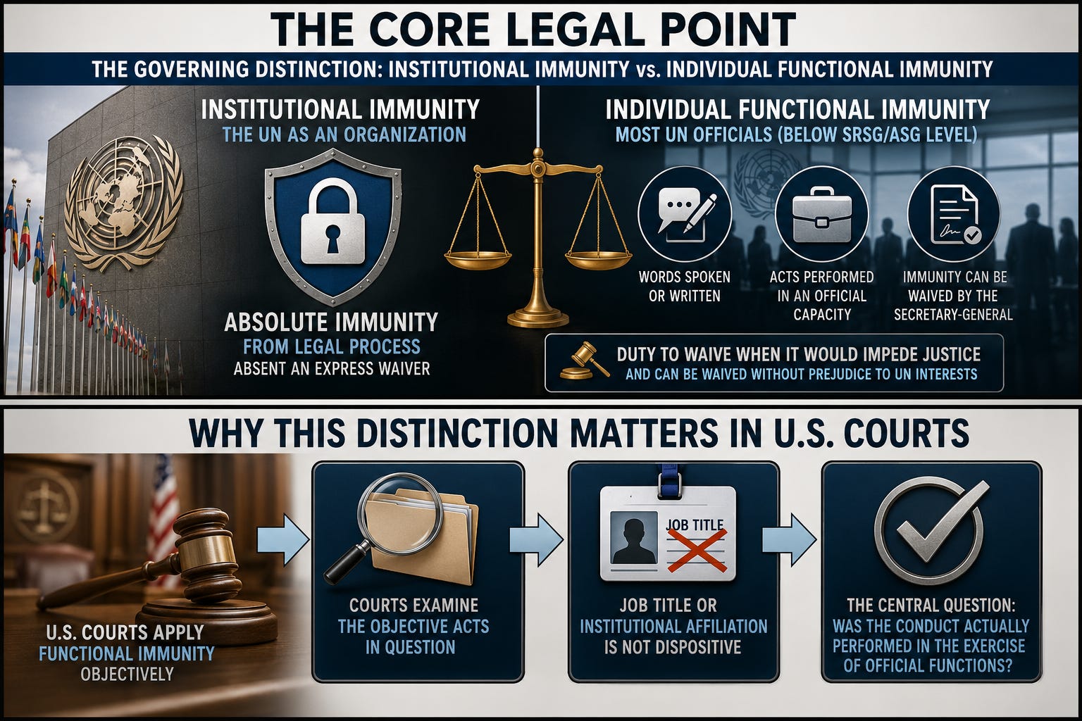 A Prosecutor’s Guide to Criminal Liability for the UN and ICRC