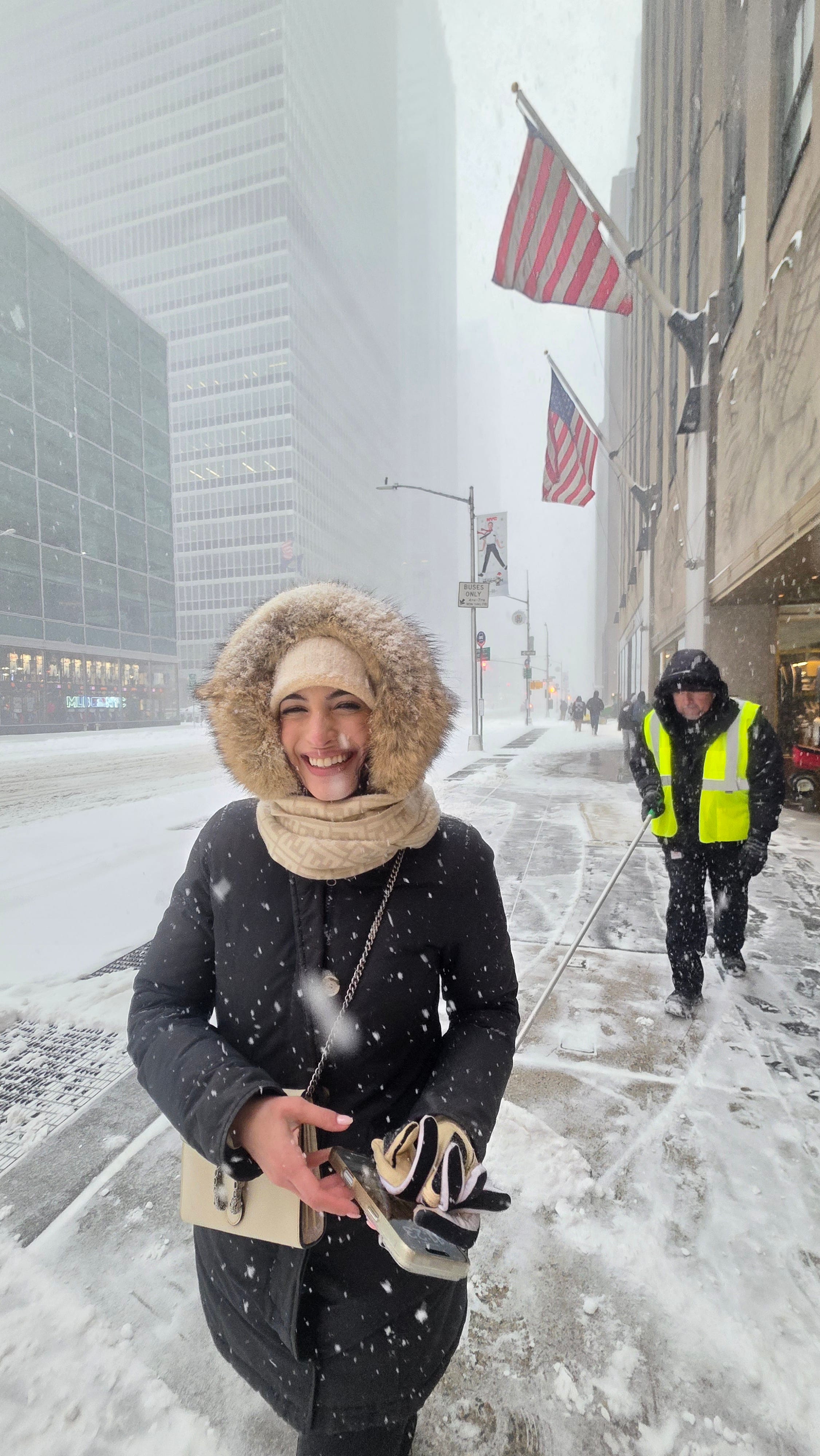 Vi racconto la bufera di neve di New York