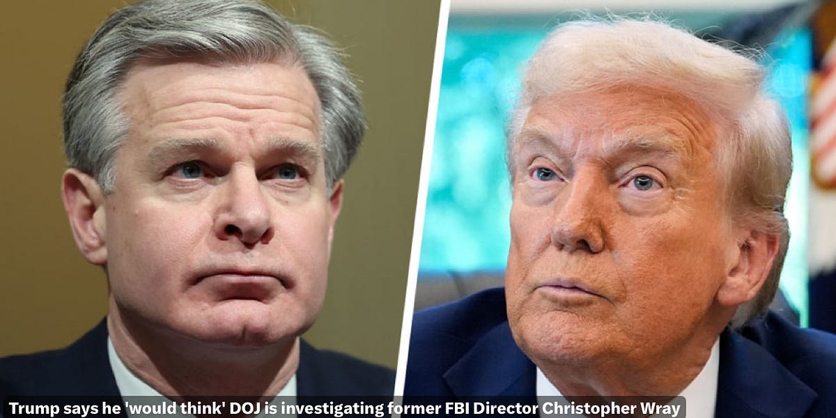 Comments - Breaking: Trump Targets Former FBI Director Christopher Wray