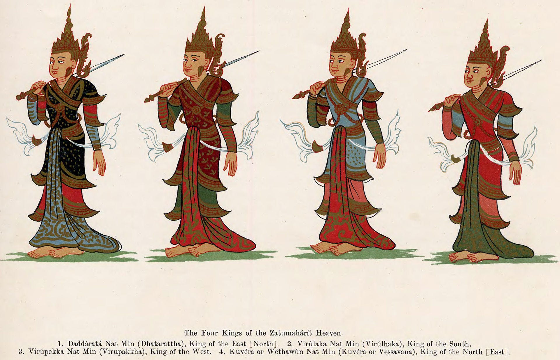 四天王 Shitennō: The Four Heavenly Kings