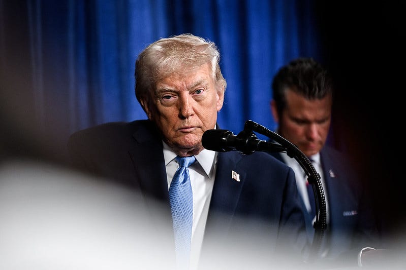 Trump says "We don't need it" about USMCA/CUSMA while touring a Ford ...