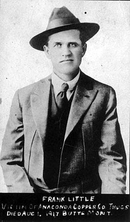 The Martyrdom of Frank Little - by Michael D. Williams