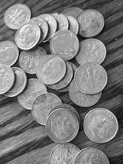 Here’s a dime, give me a call….