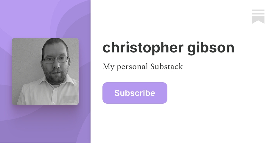 christopher gibson | Mind Matters | Substack