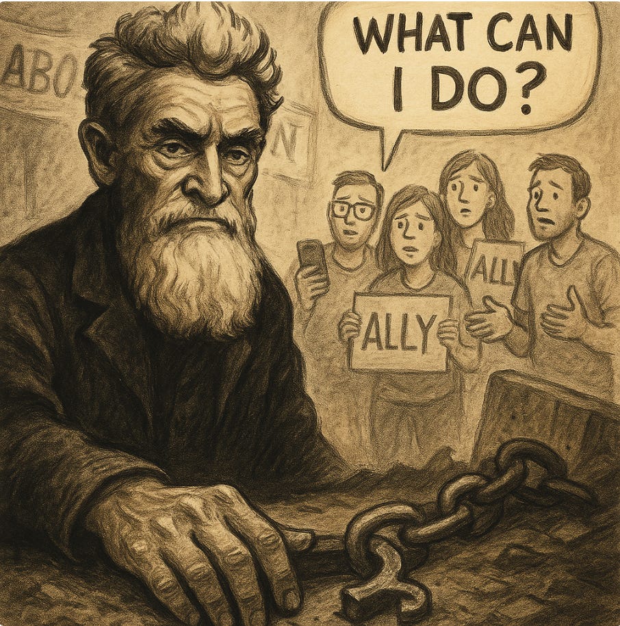 John Brown Didn’t Ask Enslaved People How to Be A Good White Ally