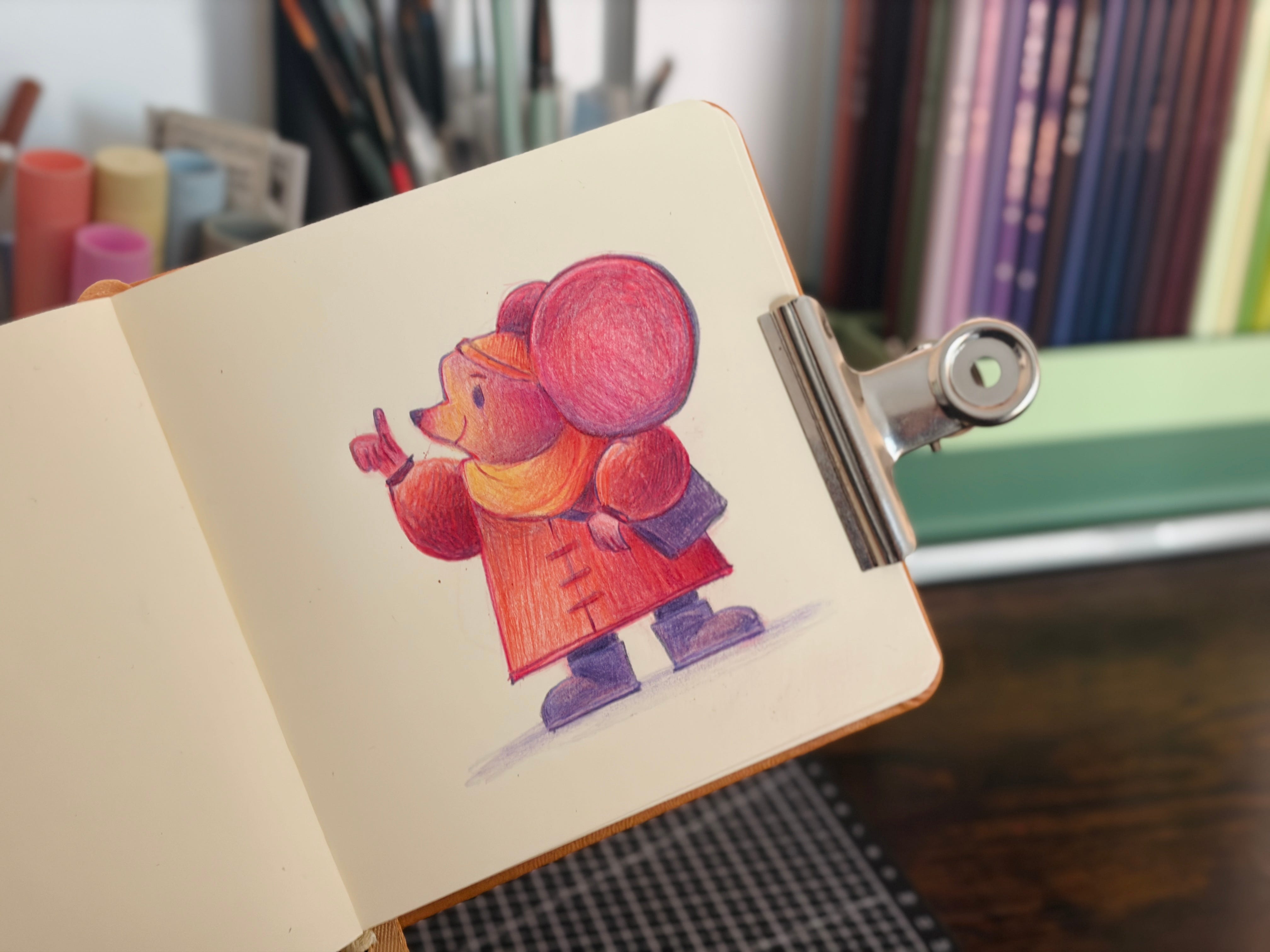 My colored pencil tips. Video included!