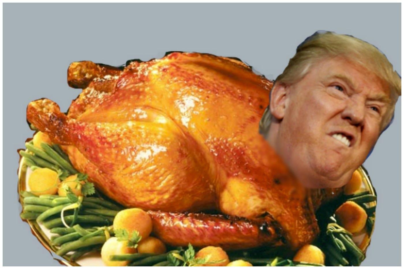 A Mar a Lago Thanksgiving - by Lucian K. Truscott IV