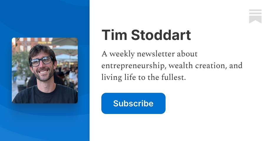 Tim Stoddart | Substack