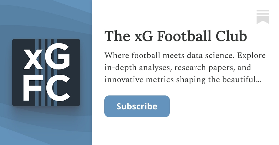 The xG Football Club | Alex Marin Felices | Substack