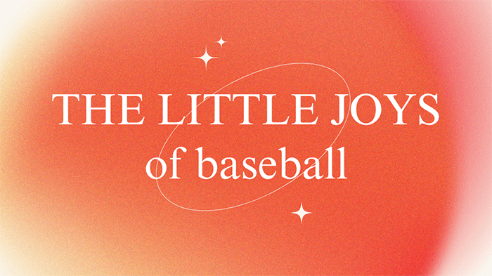 The Little Joys of Baseball - 9/29/25