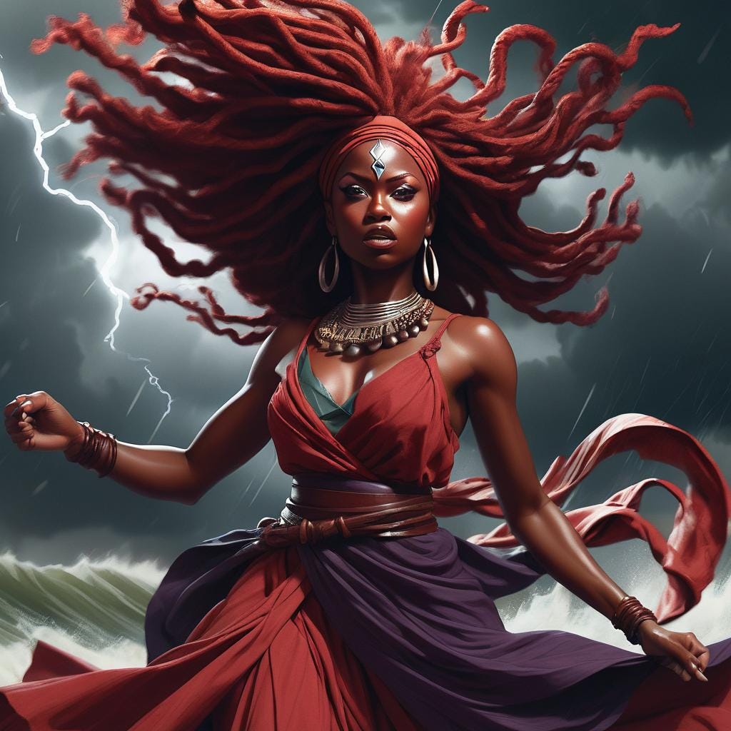 Oya: The Storm Goddess of Transformation