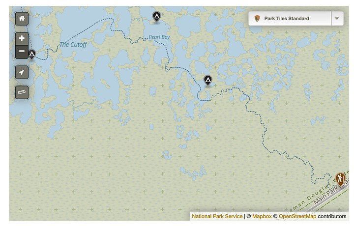 Pin Drop: Pearl Bay (Everglades) - by Boyce Upholt