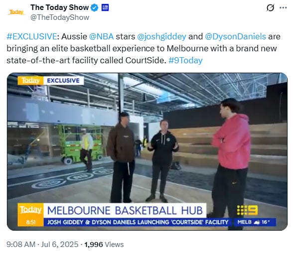 A Basketball Disneyland: Our first look into CourtSide Melbourne