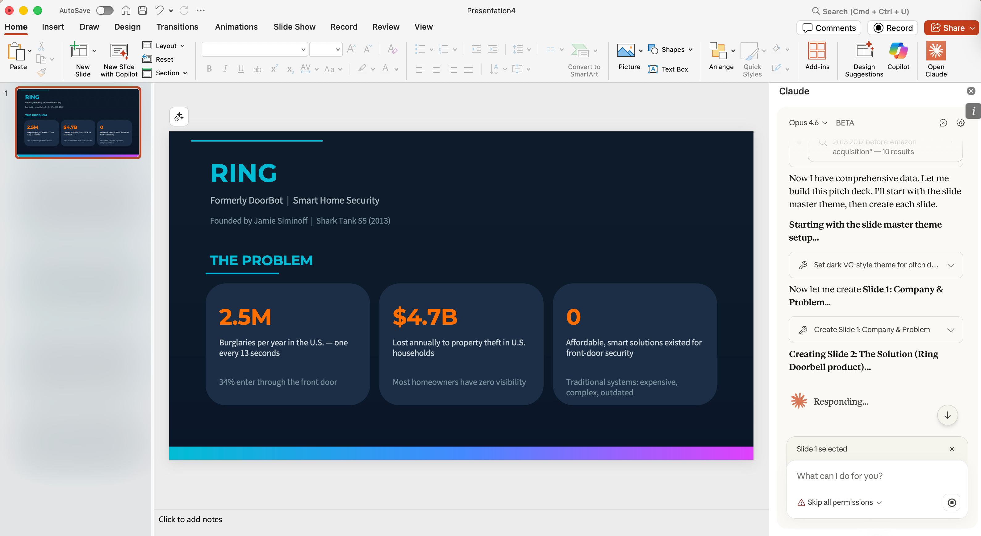 Claude is Now on PowerPoint: I Built 3 Investor Decks in 15 Minutes ...