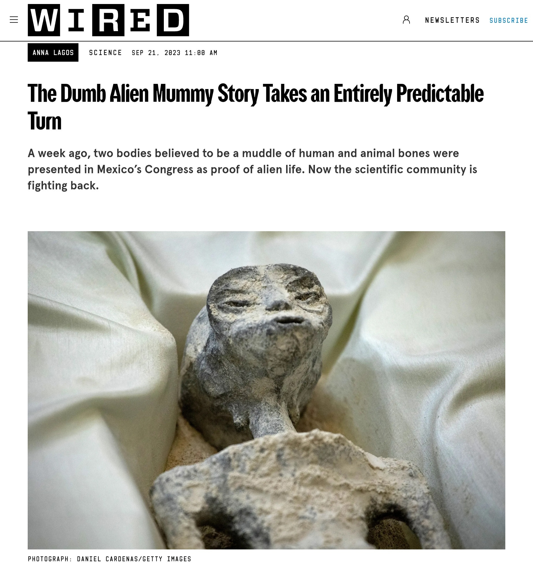 An Extensive Truth Journey with the Peruvian Nazca Tridactyl Mummies