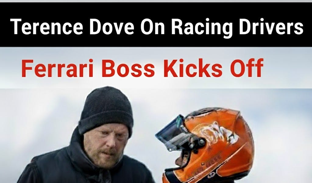 Ferrari Boss Unleashes on Drivers - I Love it