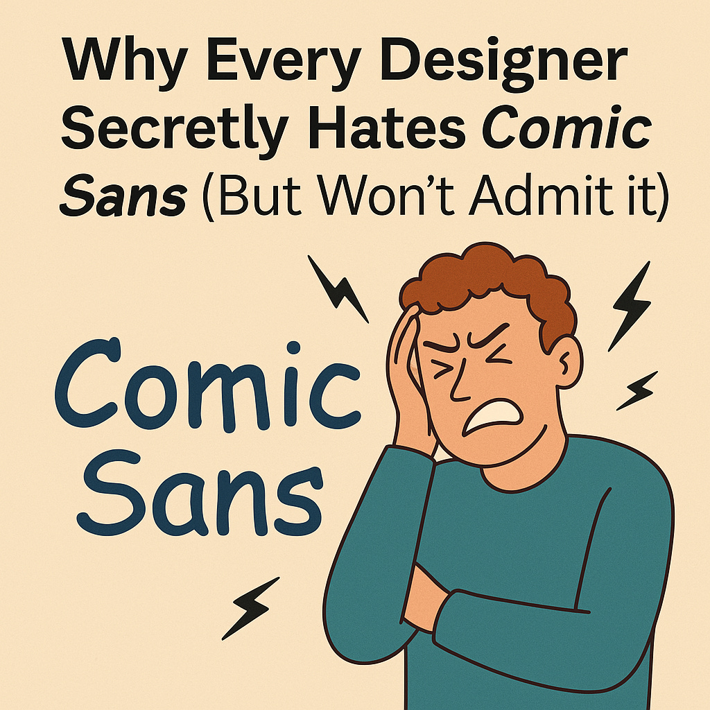 Why Every Designer Secretly Hates Comic Sans (But Won’t Admit It)