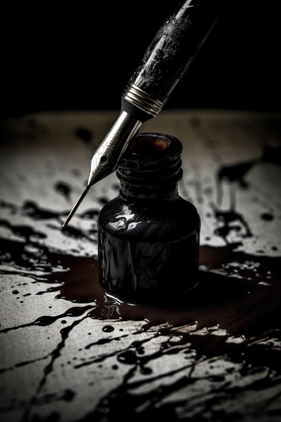 Spilled Ink, Steadier Hands - Farrah In Between