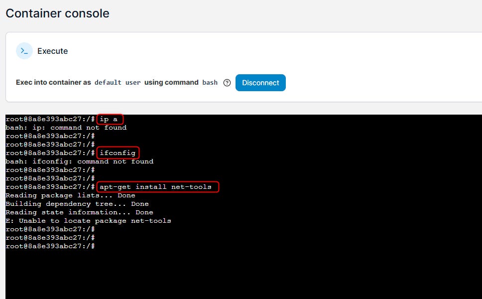How To - Fix "command not found" in a Docker container console