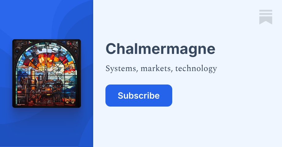 Chalmermagne | Alex Chalmers | Substack