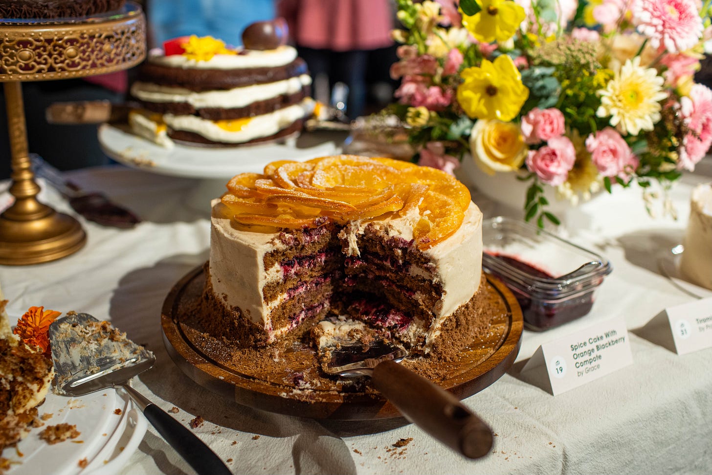 Birthday Cake Club: Chocolate London Fog - by Tessa Huff