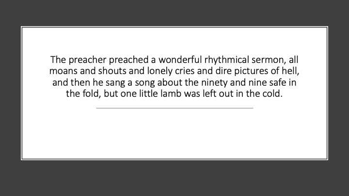 Stories of Belief: "Salvation" by Langston Hughes